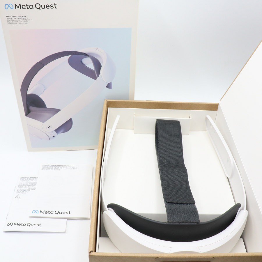 ■商品名 【美品】Meta Quest 3 Eliteストラップ 899-00510-01 VR メタ エリート 本体 ■商品状態 【A】大きなダメージもなく程度良好の美品 ・USED品ではございますが大きなダメージや汚れなどもなく状態の良...