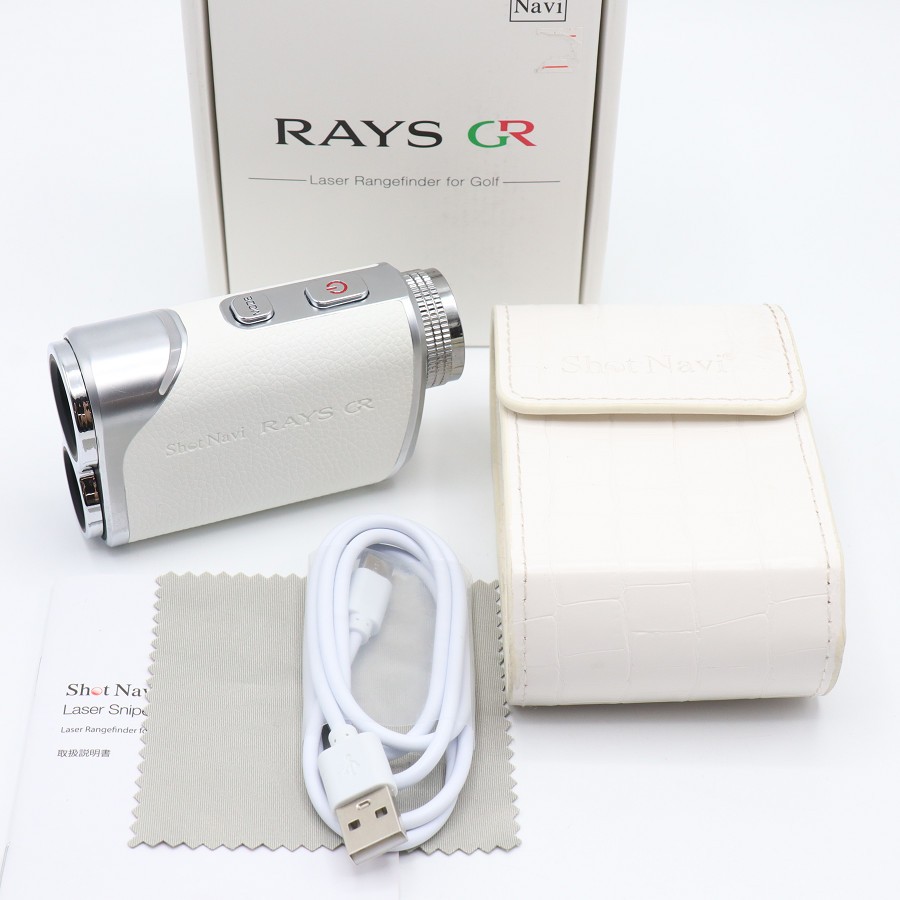 ■商品名 【美品】ShotNavi Laser Sniper RAYS GR ホワイト レーザー距離計測器 ショットナビ レーザー スナイパー レイズ 本体 ■商品状態 【A】大きなダメージもなく程度良好の美品 ・USED品ではございますが...