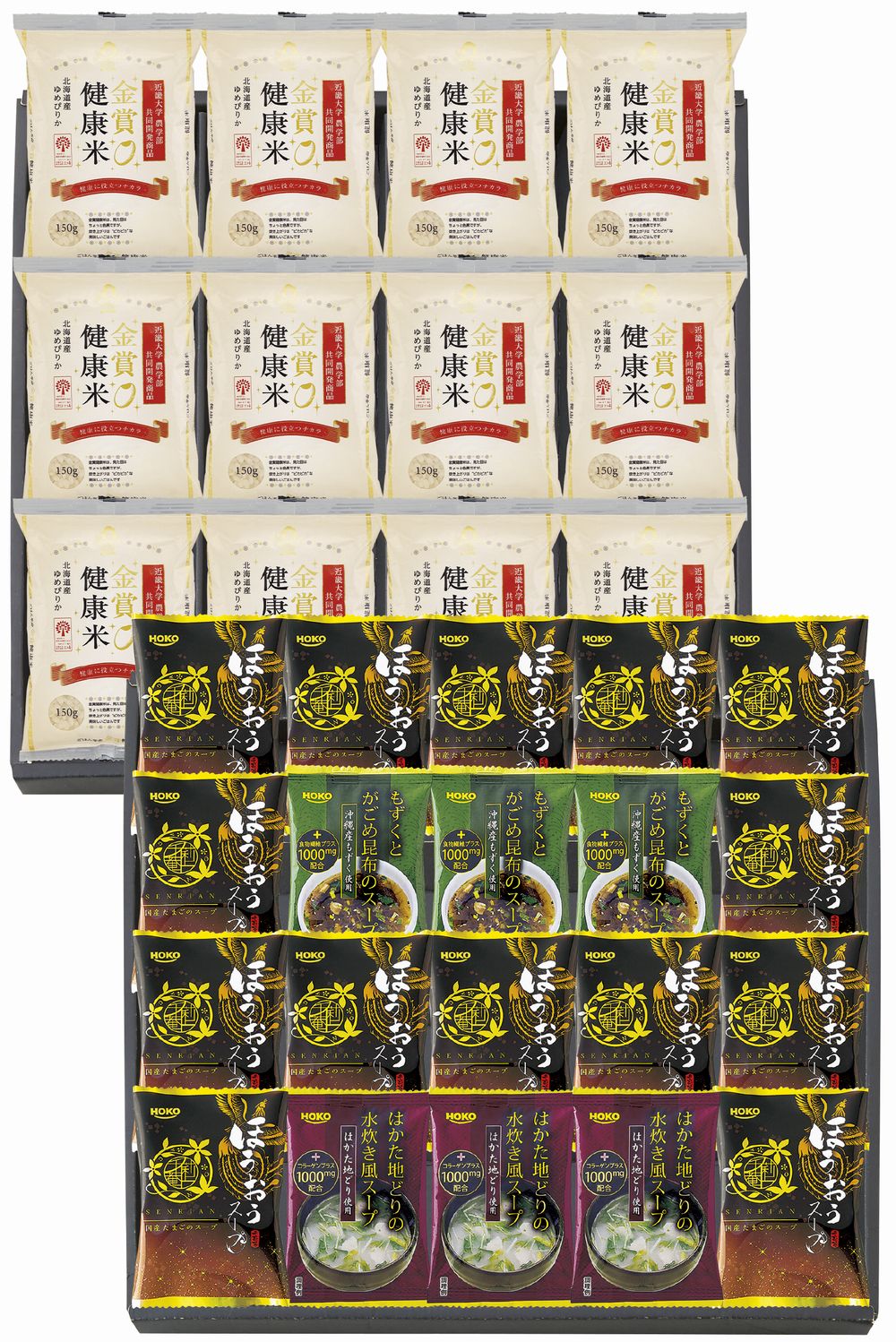 近畿大学 農学部 共同開発商品金賞健康米「おいしさ」と「栄養」のいいとこどりを実現毎日食べるものだから欲張りたい。毎日食べるごはんだからこそ、今までどおりのライフスタイルを変えることなくカンタンに健康応援します。従来製法では除去されてきた栄...