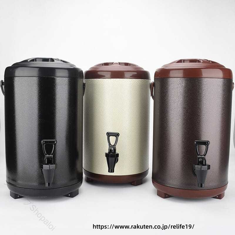 ■商品説明■●素材：ステンレス+PU発泡＋PP●耐冷：-30℃●耐熱：150℃●サイズ:6L:高さ35cm　外径:24cm /内部容量4L8L:高さ40cm　外径:24cm /内部容量6L10L:高さ45cm　外径:24cm /内部容量7....