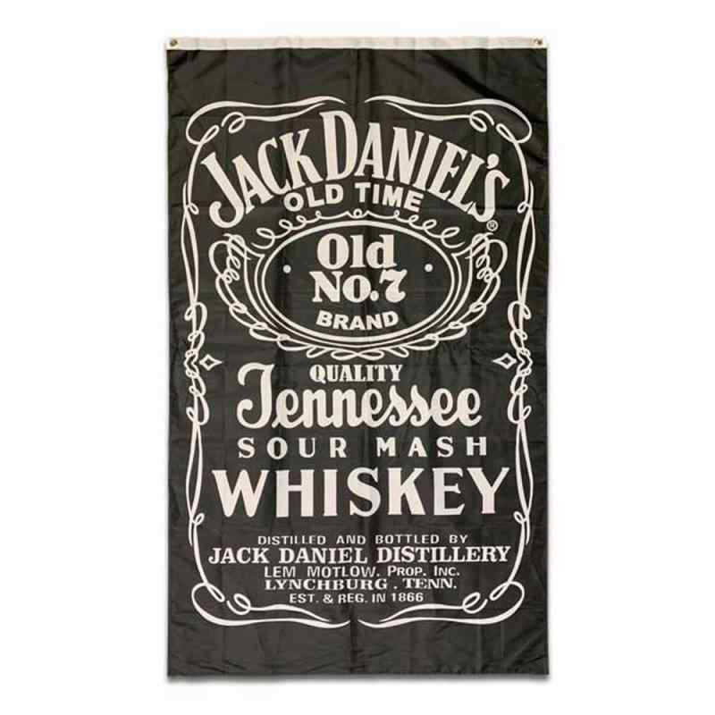 リアル・フラッグ 旗 JACK DANIEL'S ジャックダニエル タペストリー アメリカン雑貨 ガレージ インテリアこの大きなサイズのレッドブルタペストリーは、スタイリッシュな空間を作ります。 アメリカ雑貨の定番アイテムで、ディスプレイと...