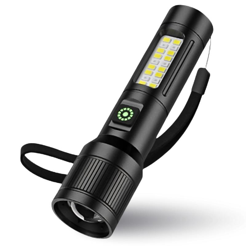 TWINKLEBEAM 国内メーカー LED専門店 懐中電灯 LEDフラッシュライト 強力 充電式 Type-C USB COB 作業灯 6モード 防水 防犯 防災 停電 非常用 キャンプ アウトドア 調光 赤色ライト コンパクト ハンデ【...