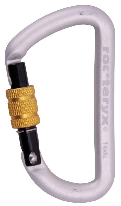 roc'teryx(ロックテリクス) スーパーミニスクリュー シルバー SV A2440LKNサイズ:タテ長80mm強度:14KN重量:28g