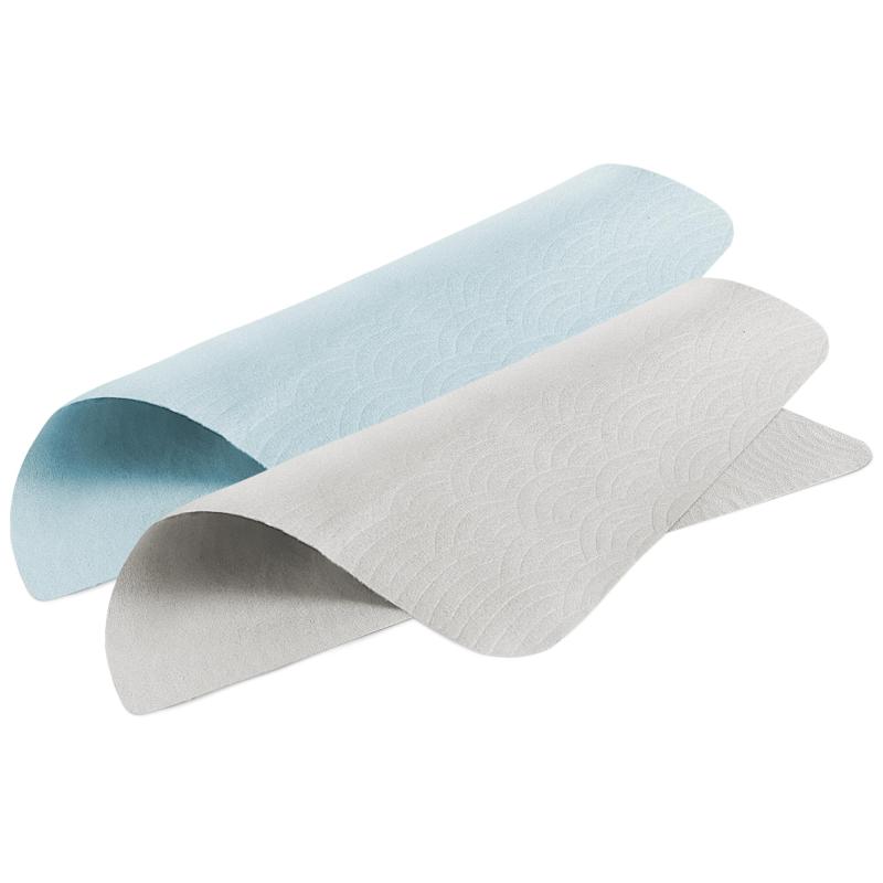 [ハミスト] メガネ くもり止めクロス 2枚入り - メガネ拭き 曇り止め くもり対策 曇らない 眼鏡拭き 約600回繰り返し使用可能 長時間効果持続 青海波柄 収納袋入り 眼鏡/サングラス/ゴーグル/お買い得なセット：2枚のくもり止めクロ...