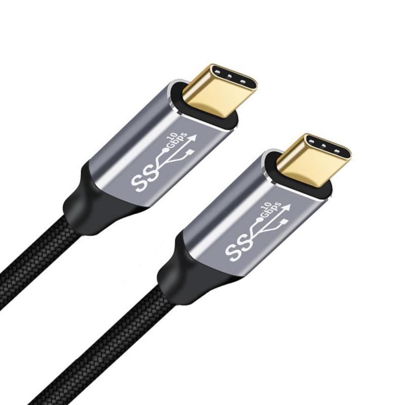 Xiwai 10Gbps USB-C USB 3.1 Type C Gen2 オス-オス データビデオ 100W ケーブル 電子マーカー付き タブレット 電話 ノートパソコン用 (1.5m)10Gbps USB-C USB 3.1 Type...
