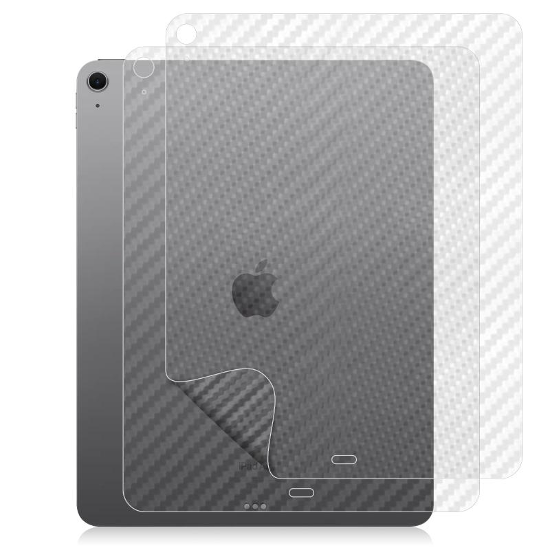 CeiLarv スキンシール 用 背面フィルム 【2枚セット】 炭素繊維素材 透明・マット保護シール 指紋防止 撥水撥油 気泡ゼロ 背面 フィルム ケース カバー 簡単取り付け アイパッド エア 11 対応