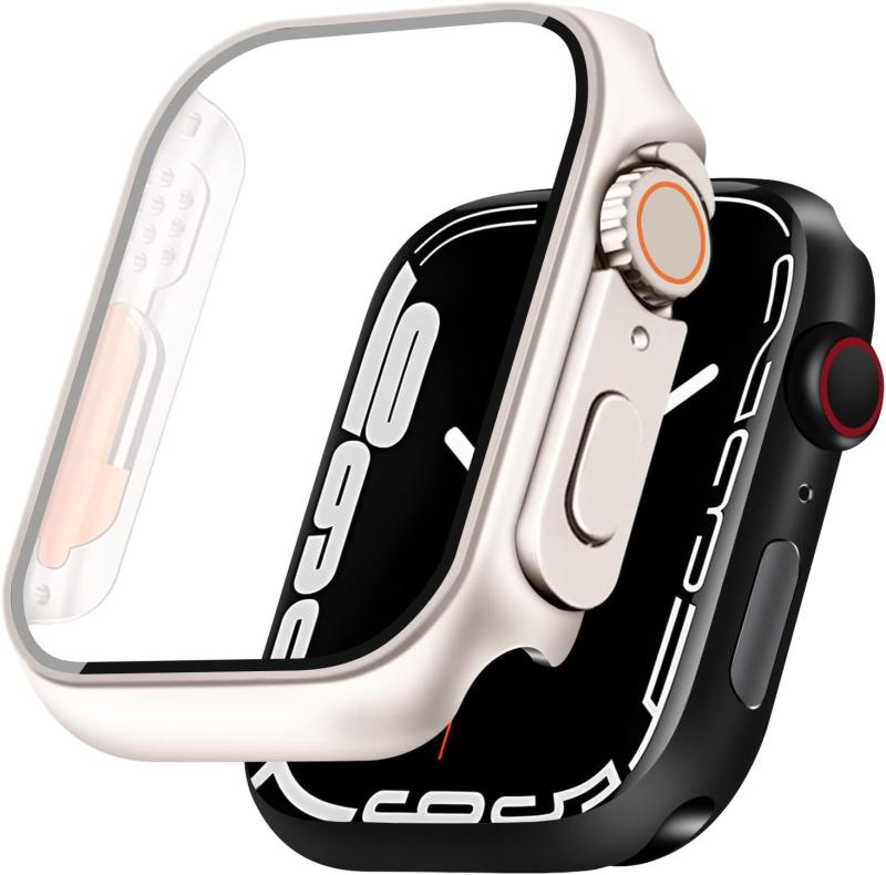 AMAPC for Apple Watch ケース 45mm 44mm 41mm 40mm 対応 と互換性があり 数秒で Ultra/Ultra2/Ultra31