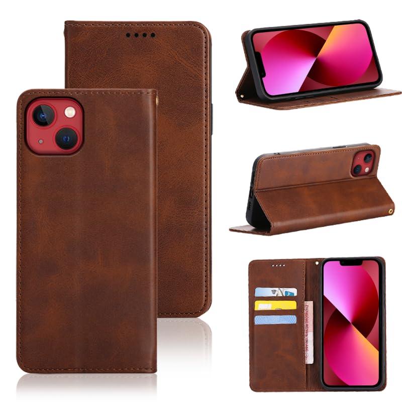 適用 iPhone13 ケース 手帳型 適用 iPhone 13 手帳型ケース スマホケース カバー 手帳型 PUレザー カード収納 財布型 耐衝撃 ケース マグネット スタンド機能付き 5色(いphone13 用 ケース 手帳型)【対応機...