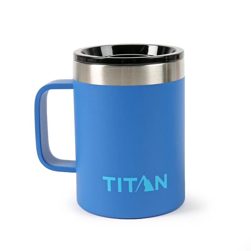 Titan（タイタン） Deep Freeze 14oz ステンレスマグ 保冷 保温 414ml 蓋付き マグカップ