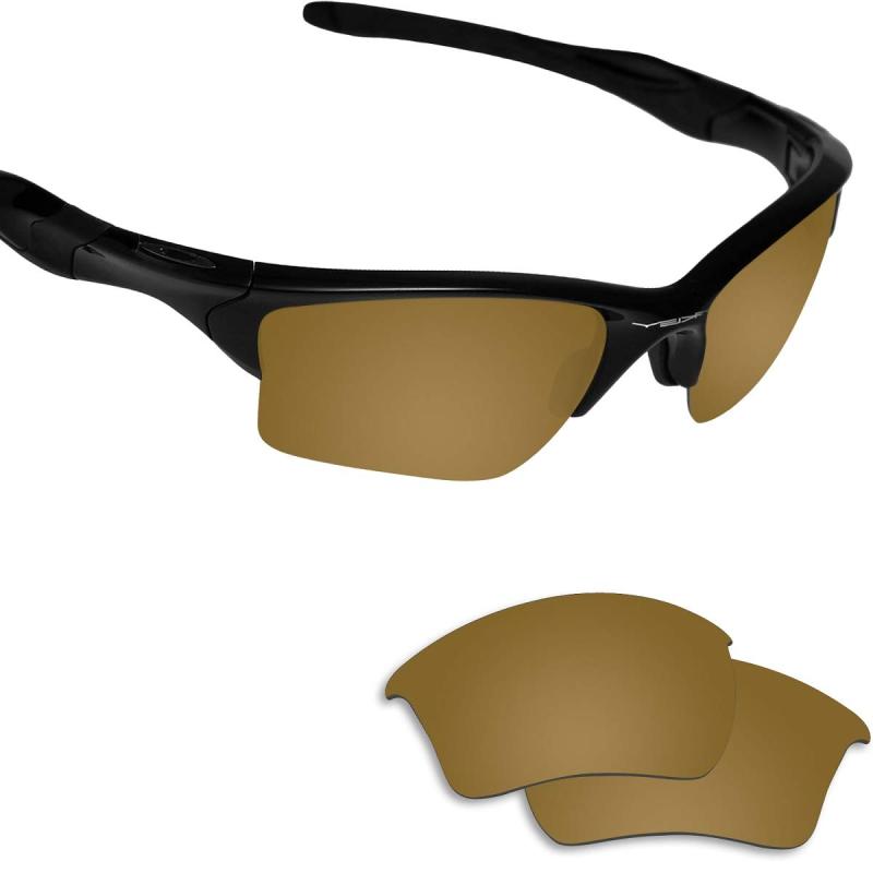 Oakley Half Jacket 2.0XL交換用レンズ ハーフジャケット2.0XL 偏光レンズ【有害なライトを濾過】偏光レンズはUVA、UVB、UVCなどの有害紫外線から100％保護。眩暈を低減、コントラストを高め、歪みを削除【アップ...