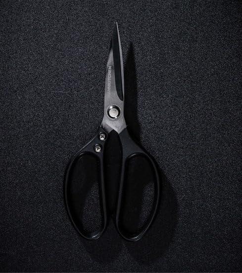 MÄNNKITCHEN Heavy Duty Kitchen Scissors – Hardened Stainless Steel Blades, Oversized Handles - Cuts Bone &amp; Herbs, Di...
