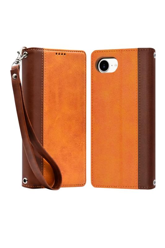 シズカウィル iPhone 16e ケース カバー 手帳型 本革調 レザーケース 1個入り【上質な手帳型スマホケース】 本革調なのに高級感を演出してくれるフェイクレザー手帳型ケースシンプルなデザインなので、ビジネスやフォーマルにもピッタリで...