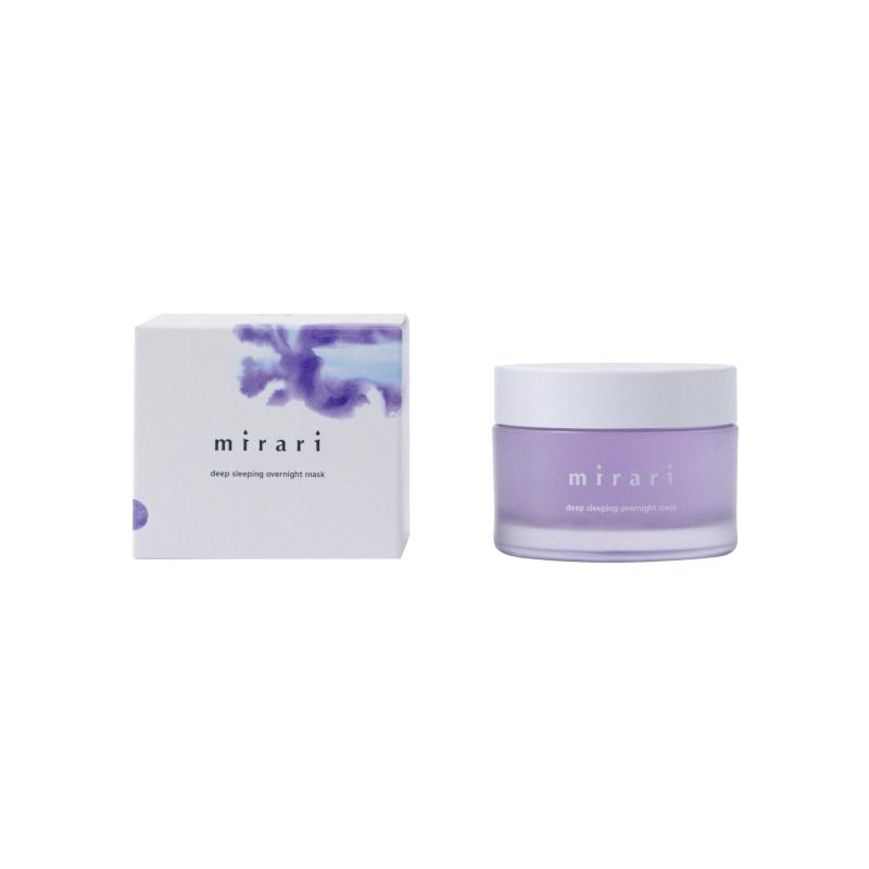 mirari(ミラリ) deep sleeping overnight mask洗い流し不要のスリーピングマスク塗った瞬間からハリのあるもっちり肌へ。 寝ている間にお肌の浄化＆保湿を天然由来のセラミドとビタミンを贅沢に配合し、保湿力アップ寝...
