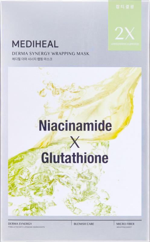 MEDIHEAL メディヒール ダーマシナジー ラッピングマスク ブレミッシュ 4p隙間なくぴったり密着