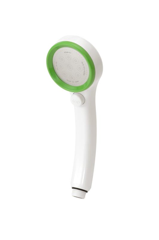 SANEI シャワーヘッド 節水 ストップ レイニー 【シャワー穴0.3mm 肌触り・浴びごこちやわらか】 グリーン PS303-80XA-LG7カラー:グリーン本体サイズ(約):幅7.5×奥5.3×高23.5cm重量・容量(約):180g...