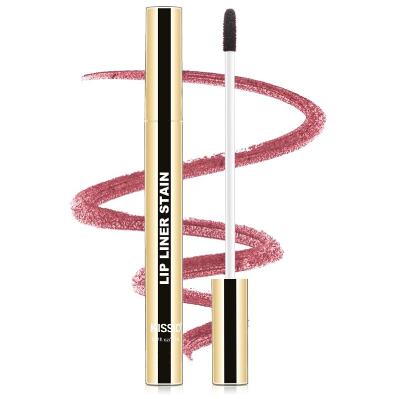 KISSIO Lip Liner Stain,Peel Off Lip Liner,Transfer Proof,Long Lasting and Waterproof,Lip Tint Tattoo,Natural Makeup Stai...