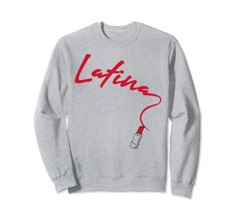 Marynes Arguello ラティーナ リップスティック Tシャツ コレクション トレーナーデザイナーMarynes ArguelloのLatina Lipstick Graphicコレクションで、あなたの国の誇りを示しましょう。 ラ...