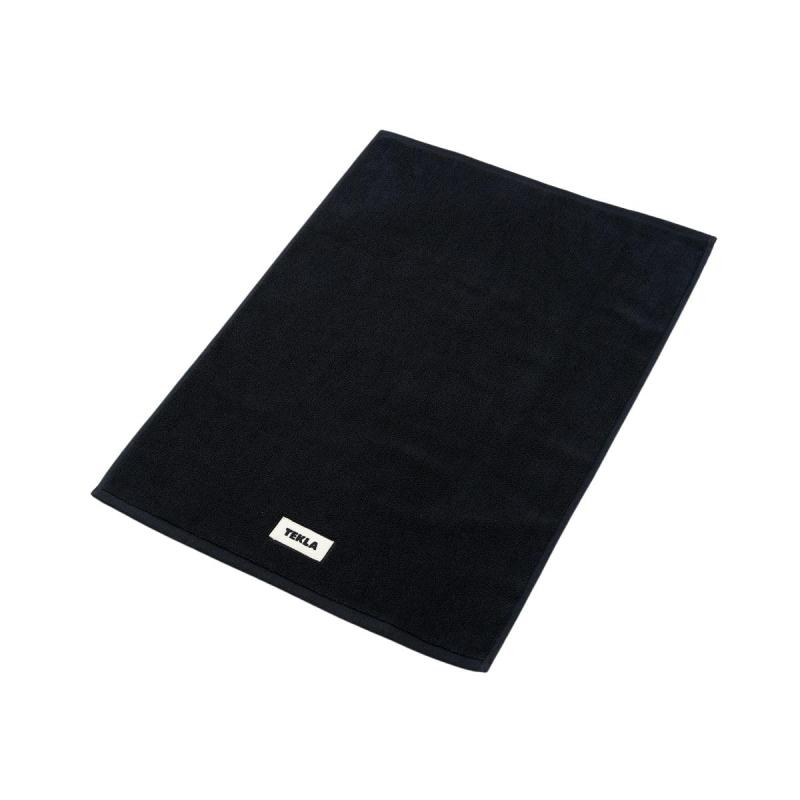 [テクラ]バスマット 70X50cm BATH MATS (BLACK(ブラック)) [並行輸入品]サイズ：70X50cmコットン100％