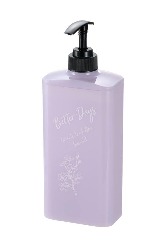 リッチェル(Richell) ピアンタ ディスペンサー 600ml パープルサイズ：5.5×9×25.5cm商品重量：270g材質：フタ/AS樹脂、パッキン/シリコーンゴム、ポンプ/ポリプロピレン・ポリエチレン容量：600ml付属：識別シール付き