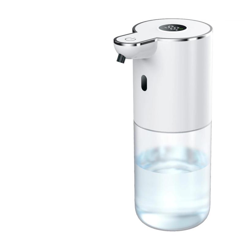 ソープディスペンサー 自動 泡タイプ デジタル表示 6段階調整 400ML Type-C充電 壁掛け対応 キッチン/洗面所/オフィス用 (White)【自動・非接触で衛生的】手をかざすだけで泡を自動吐出する非接触式で、衛生環境を保ちながら快...