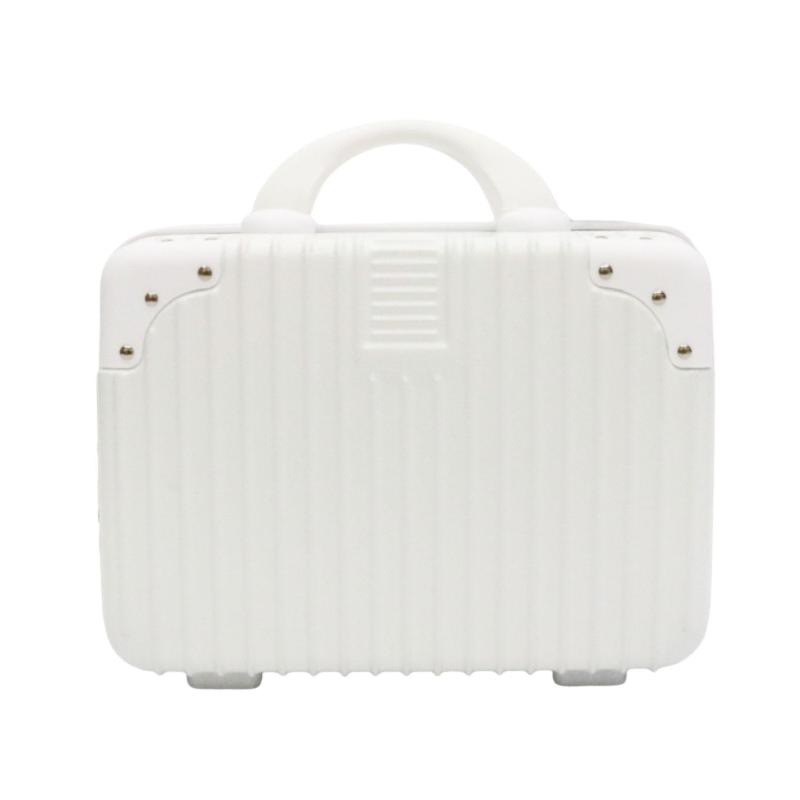 [BENDELY] ミニキャリー型収納バッグ キャリーケースに取り付けできる 旅行 出張 小物収納 軽量 おしゃれ コンパクト 手提げキャリーケースに取り付け可能な便利なデザインで、移動時も快適に持ち運び。軽量コンパクト設計（約710g）で...