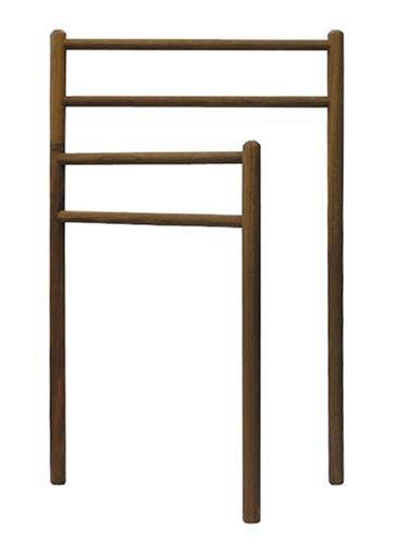 La-Luz (ラ・ルース) オープンタオルハンガー 107390メーカー型番:107390カラー: ブラウンサイズ: 510×30×800mm(収納時)素材・材質: ウォールナット材 オイル仕上げ折りたたむとコンパクトになるので場所を取り...