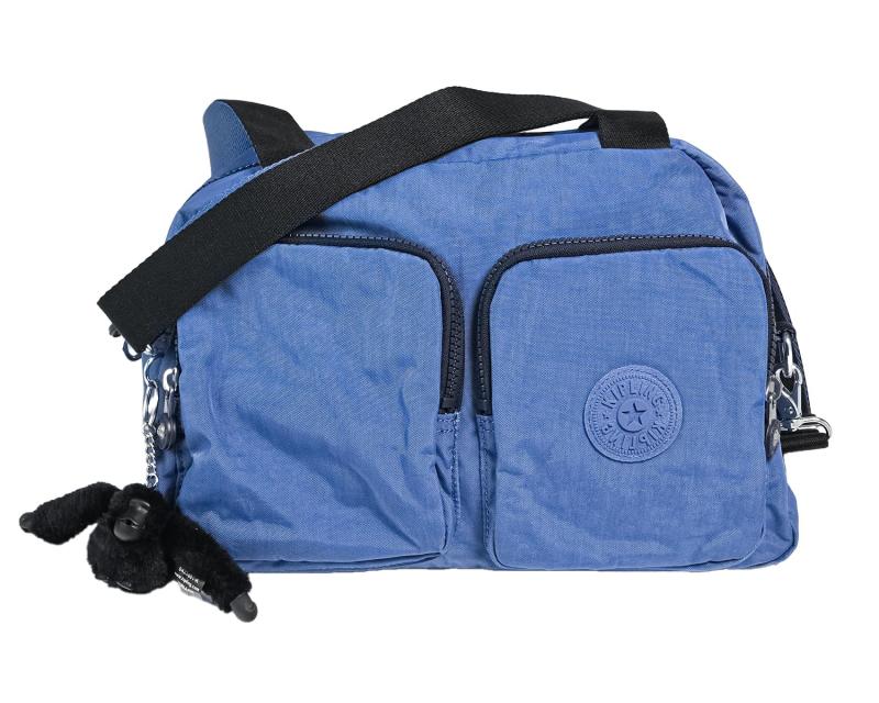 キプリング Kipling ハンドバッグ レディース メンズ ボストンバッグ COOL DEFEA クールデフィア ブルー ラブ KI284956V [並行輸入品][サイズ（約）] 本体 : 高さ22cm 幅33cm マチ11cm | ハン...