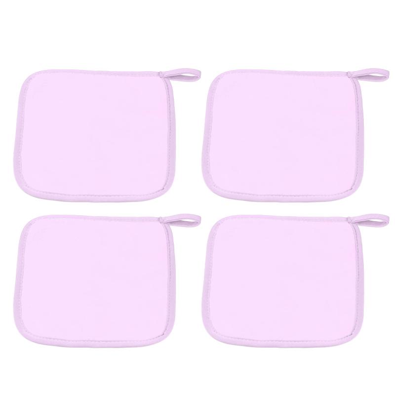 VOCOSTE メイク落とし用クリーニングクロス メイク落とし クリーニングタオル 洗える 再利用可能 ほとんどの肌タイプに対応 20x20cm 4個洗って再利用可能: このフェイシャルメイクアップクリーニングタオルは洗濯可能で、再利用可能...