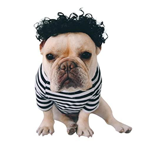 (リトルシング) Little Thing 犬猫用 ペット用ウィッグ かつら ボブ/アフロ/ツインテール ショート 撮影にも コスプレ【素材】ナイロン【サイズ】頭周り8~30cmゴムで調整可能です。簡単に着脱でき、調整可能。いつでも気軽に愛...