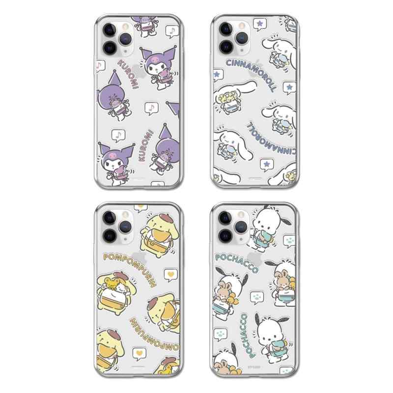 [GREDINO] iPhone 14 用 ケース クロミ スマホケース iphone SE3 适用 全機種対応 クリアケース TPU すり傷防止 指紋防止 耐衝撃 サンリオ iphone 13 ケース 携帯保護カバー 薄型 ソフト 軽量【...