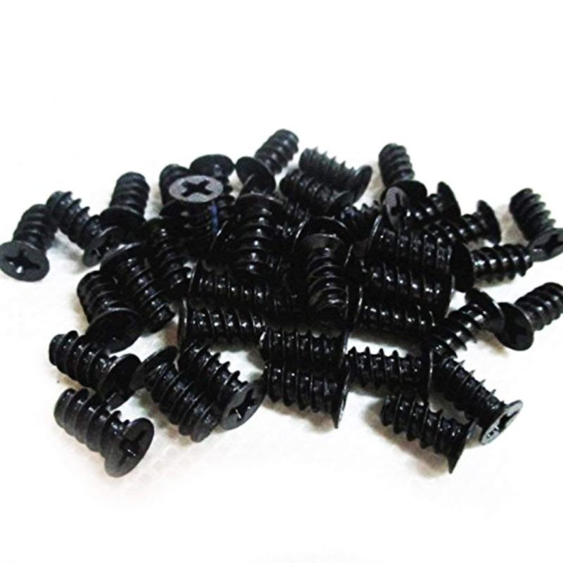 Easycargo コンピューターケース ファンネジ PC ファンネジ 60mm 70mm 80mm 92mm 120mm 140mm, PC冷却ファン用 50個パックユニバーサルコンピューターケース冷却ファン取り付けネジ。60 - 140...