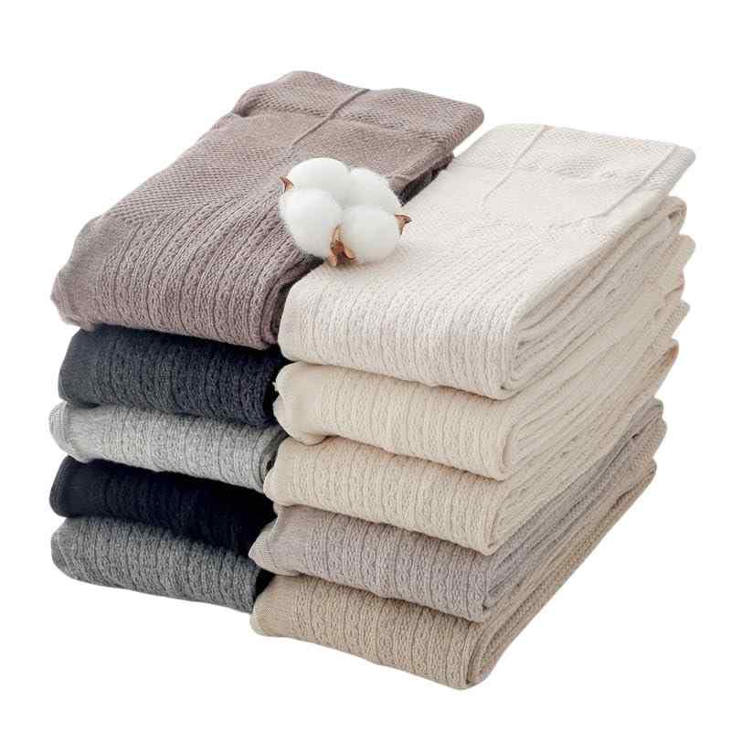 [Furidom] ニット編みタイツ レディース 250g裏起毛/200g裏起毛なし 5～25℃対応 コットン 抗ピリング加工 着圧パンスト 防寒保温 3Dヒップアップ 伸縮性 厚手 美脚レギンス 秋冬