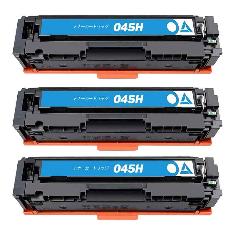 KB-CRG045H-3PK【対応機種】:LBP611C /LBP612C /MF632Cdw /MF634Cdw(印刷枚数：ブラック約2800枚/1本 カラー約2200枚/1本 A4 印字率 5％)【最新型ICチップ付き】印刷をスムーズに...