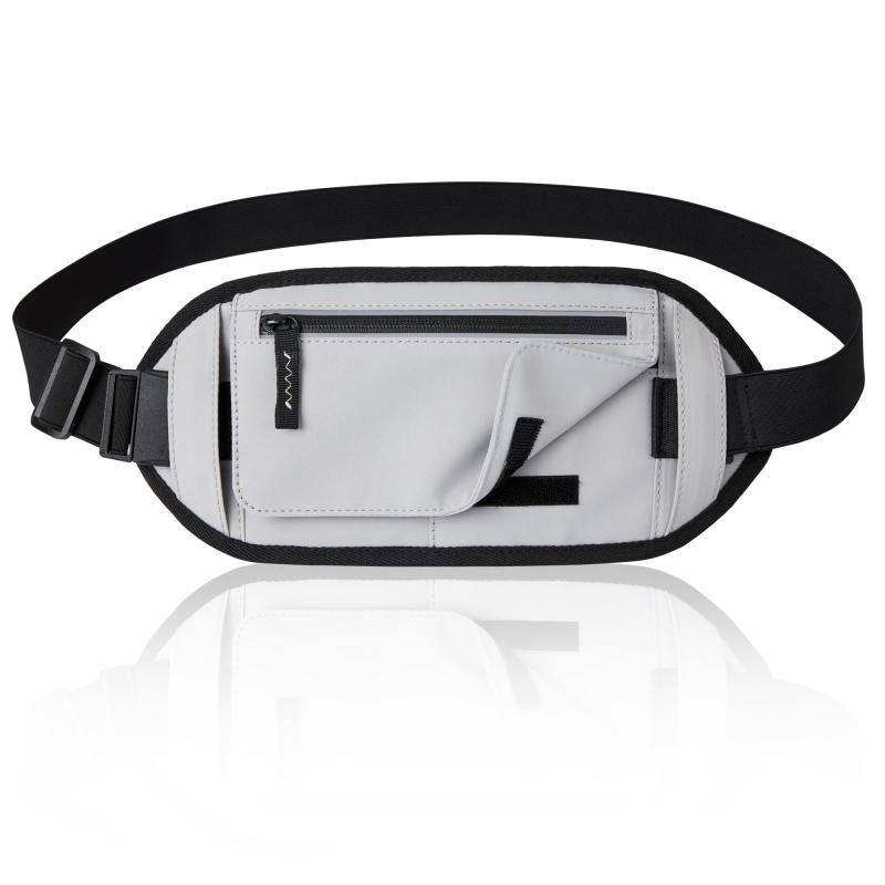 [KALIDI FANCY FOREST] 【歴30年以上 添乗回数1千回の添乗員 推奨】 セキュリティ ポーチ ウエストポーチ シークレットポーチ カードバッグ 超軽量 超薄型 隠しポーチ RFID スキミング防止 盗難防止