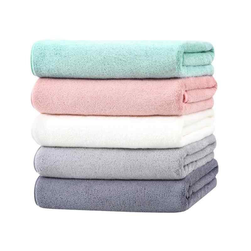 バスタオル マイクロファイバー 5枚セット タオル ふわふわ ホテル仕様 60*120cm 柔らか肌触り 瞬間吸水 速乾 家庭 サロン エステ スポーツ 業務用【肌触り柔らかい】柔らかな肌触りで心地よく、通常のタオルより細番手の上質糸を使用...