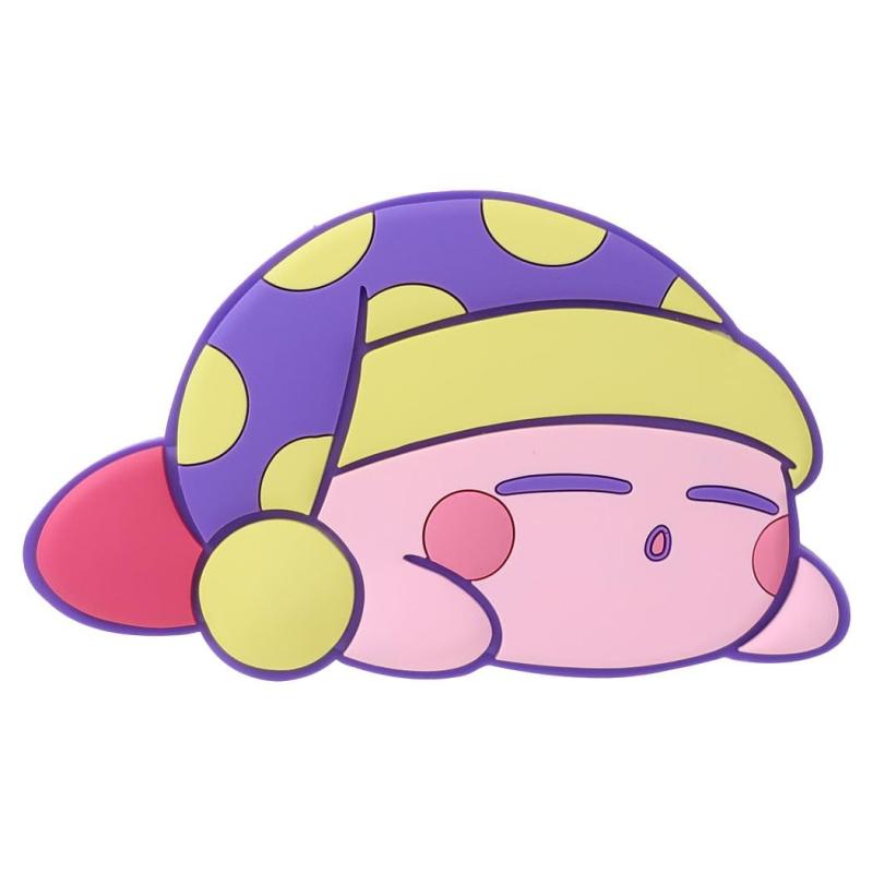 星のカービィ[手鏡]シリコンミラー/スリープ カミオジャパン かわいい キャラクター グッズ 通販半立体のかわいいシリコンミラー化粧雑貨/コスメ雑貨/おしゃれ/コンパクトミラー/身だしなみ生活雑貨 おしゃれ 部屋 手鏡 お祝い ギフトに 日用雑貨