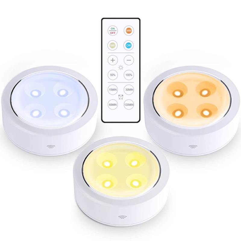 BIGFOX LEDタッチライト リモコン付き 3色調整