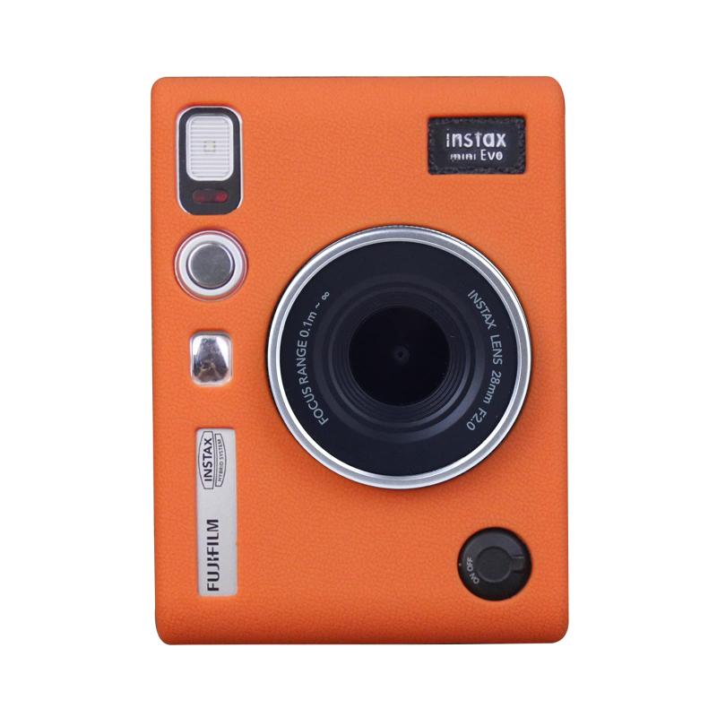 HIYQIN 富士フイルムチェキevoケース,instax mini evoケース シリコン製 旅行 耐衝撃 チェキevoケース シリコンジャケット 保護カバー対応カメラの型番：FUJI instax mini Evo材質：シリコン使用便利...