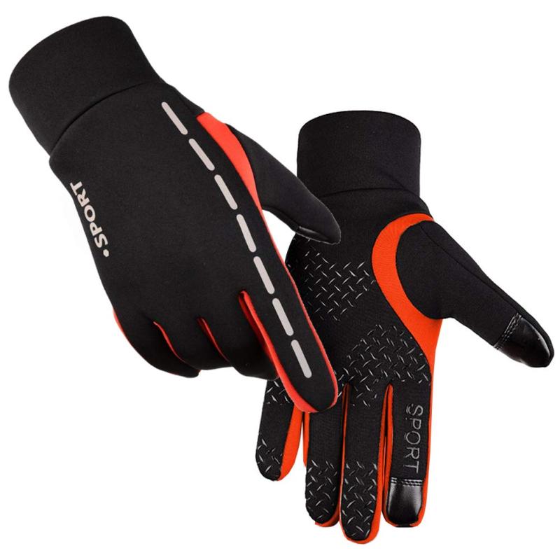 IZUMIYA サイクルグローブ サイクリング 自転車 グローブ 防水 防寒 手袋 滑り止め スマホ対応 通勤 通学 男女 (M, レッド)【スポーツや日常使いに便利】防風・防水・防寒に優れた、防滑スポーツグローブです。運動以外にも、自動車...