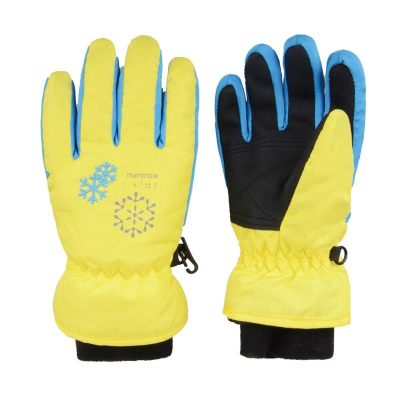 TRIWONDER キッズ スキー グローブ 手袋 防寒 防撥水 スノー手袋 男の子 女の子 アウトドア 冬用 滑り止め付き 透湿 換気性 耐磨耗性
