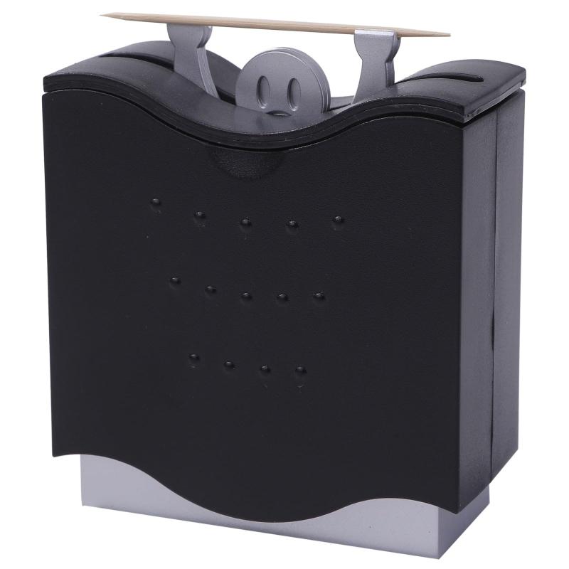 ルボナリエ 爪楊枝入れ 自動ディスペンサー つまようじホルダー 爪楊枝ケース ディスペンサーワンタッチで簡単に爪楊枝を取り出せる爪楊枝ケースです。1個単体と2個セットの2タイプをご用意いたしましたので、ご用途に合わせてお選びください。