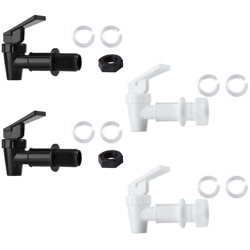 HUINING BPA フリー プラスチック ウォーター スピゴット 交換 クーラー ウォーター 蛇口 カウンタートップ 家庭 水バケツ ウォーター クーラー ろ過 システム ウォーター ピッチャー ウォータ蛇口の形状