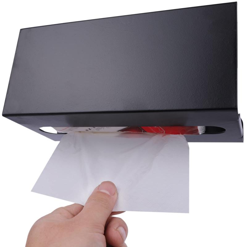 ルボナリエ ペーパータオル ホルダー 壁掛け キッチンペーパー 収納 ティシュペーパー ティッシュ 壁掛け ハンガー キャビネット 吊り下げ ラック 台所