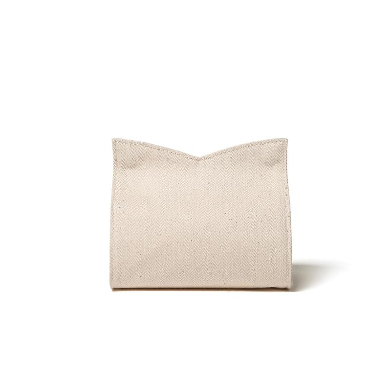 YONBEN ティッシュホルダーバッグ 3つのサイズ 様々な種類のティッシュに対応 環境に優しく繰り返し使える キャンバス素材