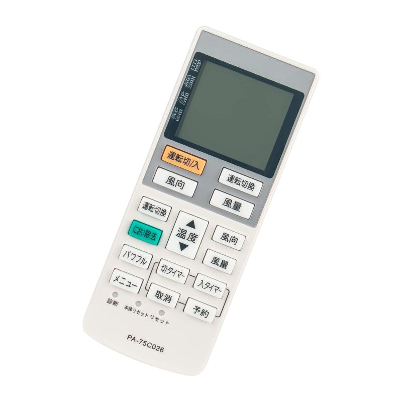 エアコン用リモコン fits for A75C3026 CWA75C3026X パナソニック ナショナル エアコン CS-28PGH CS-28RGH CS-227BB CS-227TB CS-228TB CS-257BB CS-H367A...