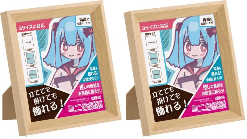 ハクバ HAKUBA 額縁 ミニ色紙額 MSG-01