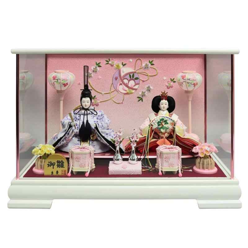 雛人形 ひな人形 親王ケース飾り ケース飾り ガラスケース アルミ支柱 横幅54×奥行32.5×高さ37cm S2708Z雛人形親王ケース飾りガラスケースアルミ支柱商品サイズ：横幅54×奥行32.5×高さ37cm