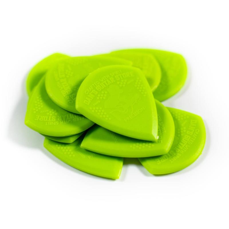 Dan's Guitar Store プレシジョンギターピックミニ - この10 x 1.6mmのダブルベベルエクストラグリップピックは、速い曲やコントロールを必要とするスピードプレイにぴったり。エレキギターやピプロみたいに演奏 - (10...