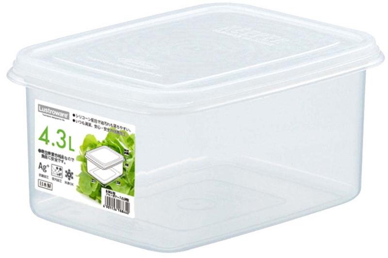 岩崎工業 ラストロウェア 保存容器 ジャンボケース S 深型 大容量 蓋付き 抗菌 4.3L 日本製 B-886 KB●サイズ:190×260×129mm●材質:本体/ポリプロピレン、フタ/ポリエチレン●容量:4.3L●重量:354g●生産...