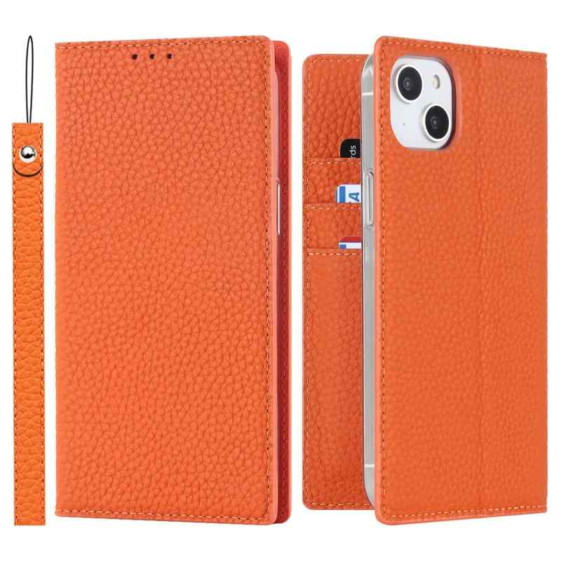 Litchi pattern case for iPhone 14